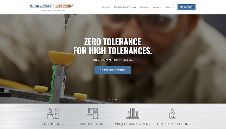 20 Manufacturing Website Design Examples & Best Practices (2025)