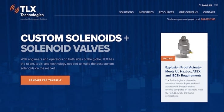 20 Manufacturing Website Design Examples & Best Practices (2025)